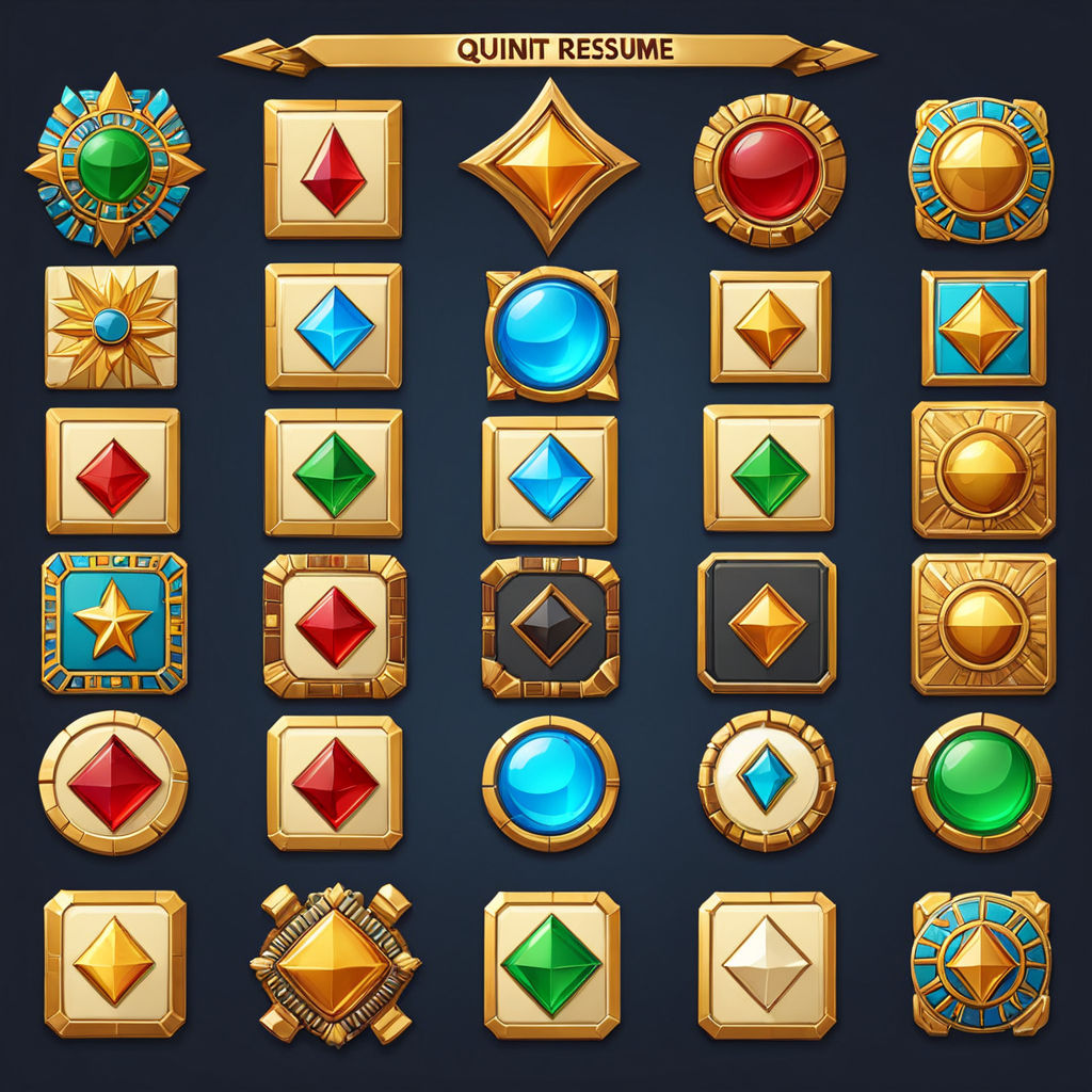 Game gui menu assets sprites widgets buttons quit resume egy... by ...