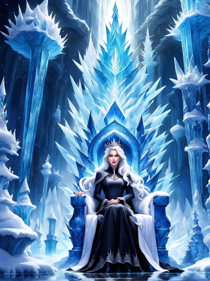 The queen of ice by Empathogen - Playground