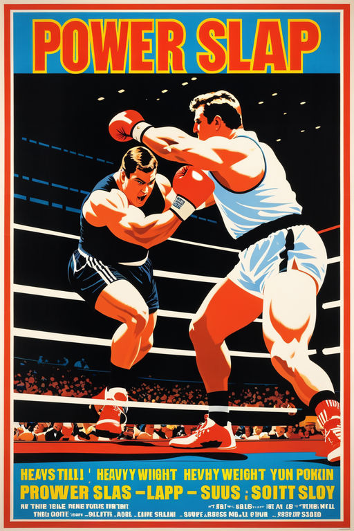 Power slap poster - a sporting poster for heavy weight slapp... by ...