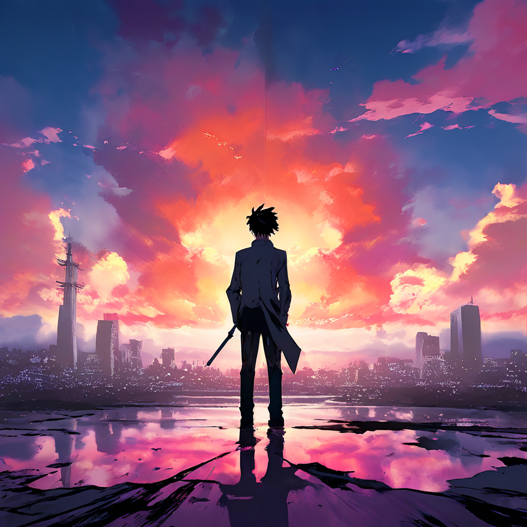 Nicholas D Wolfwood And Shinji Ikari Merge Into A Single Ch By Clint Luethy Playground