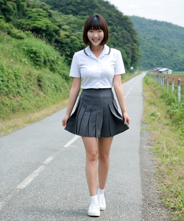 Asian busty girl in teens by nameljs - Playground