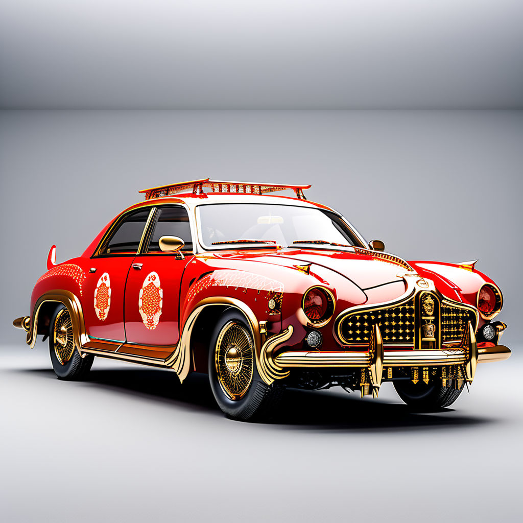 Realistic photo Shinto car with Shinto pattern by alliyali alhilmia ...