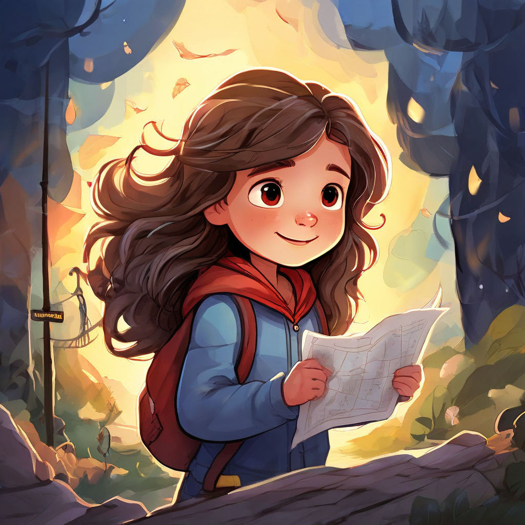 Illustration for a children's book featuring Lina. lina is a... by ...
