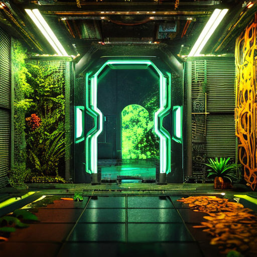 A rectangular portal that leads to another world by Thomas Laurent ...