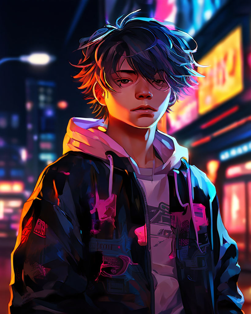 Eboy anime character by Jan Yaver - Playground