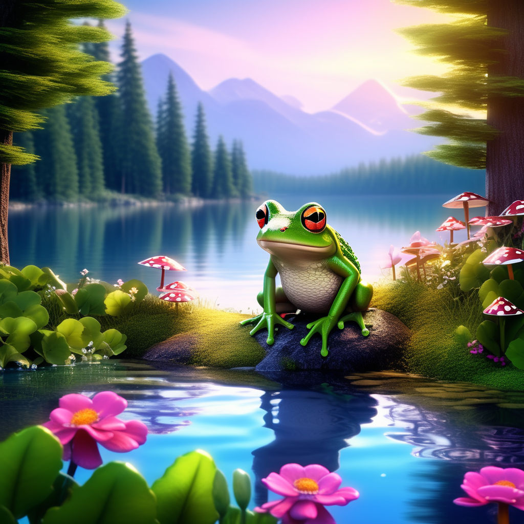 Freddy the Talking Frog: Freddy is a friendly frog who lives... by ...