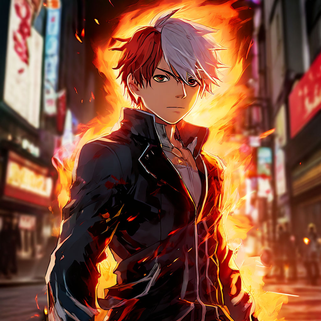 Shoto Todoroki by Bird - Playground