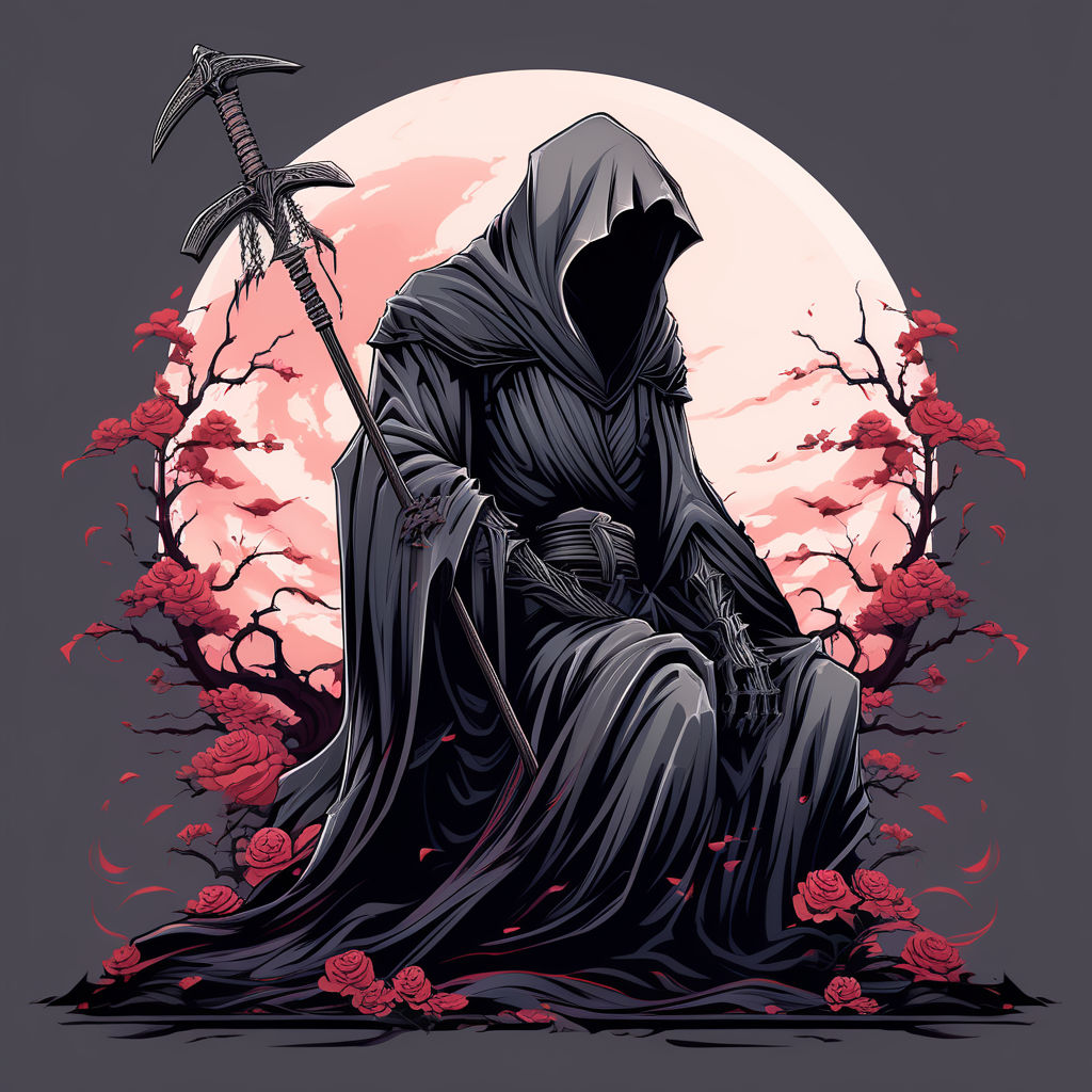 Design of lonely grim reaper by Shawn Brown - Playground