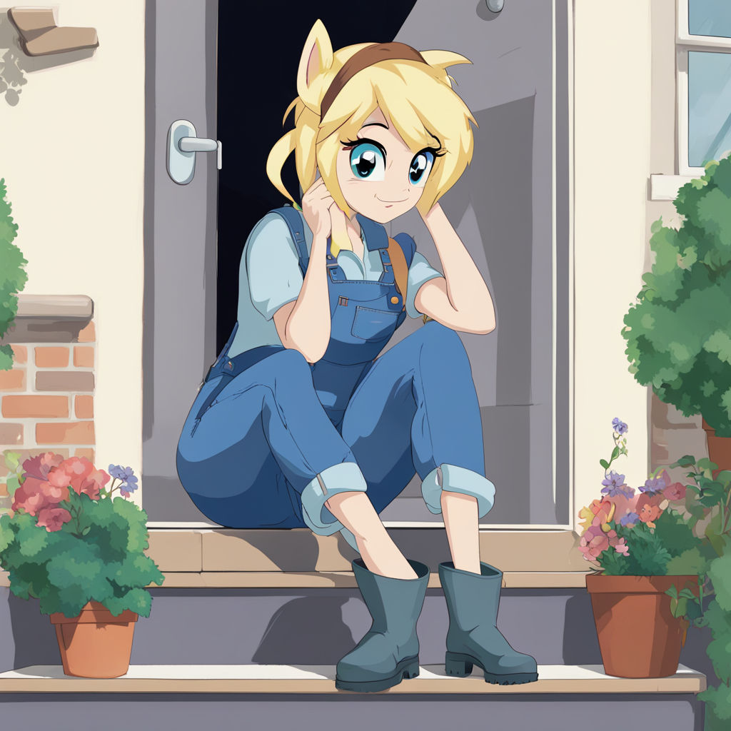 Human Derpy from My Little Pony by Joel Harris - Playground