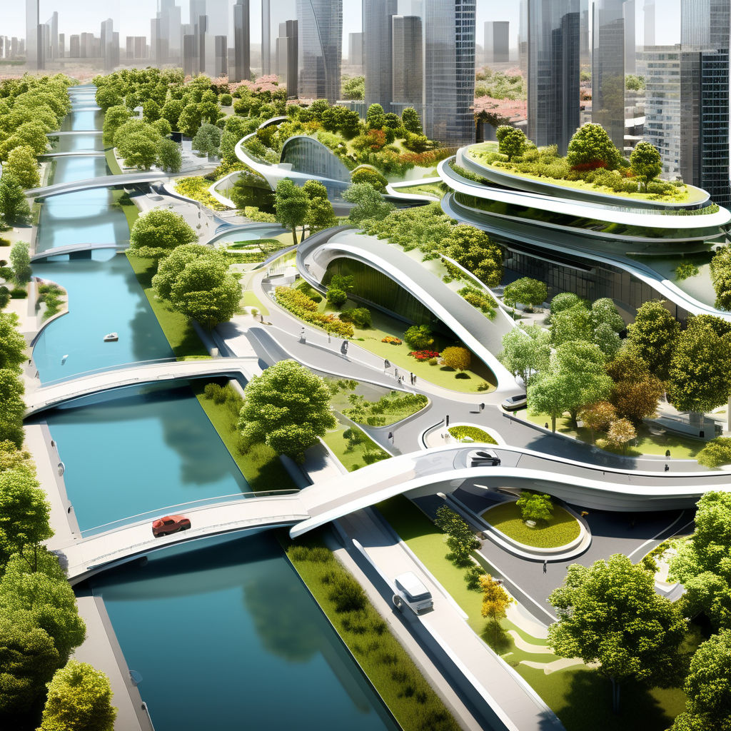 Smart City Design Drawings by cm old - Playground