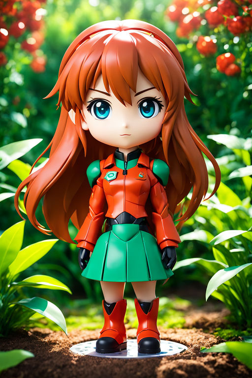 Chibi Asuka Langley (Evangelion Genesis) by Suhono Hoo - Playground
