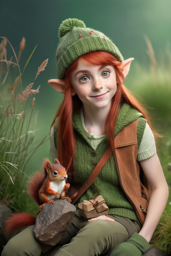 A young elf by jose castiello - Playground
