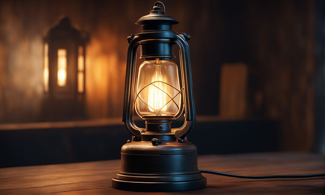 Create a realistic image of extinguished lamp deepak in den by Upgrade ...