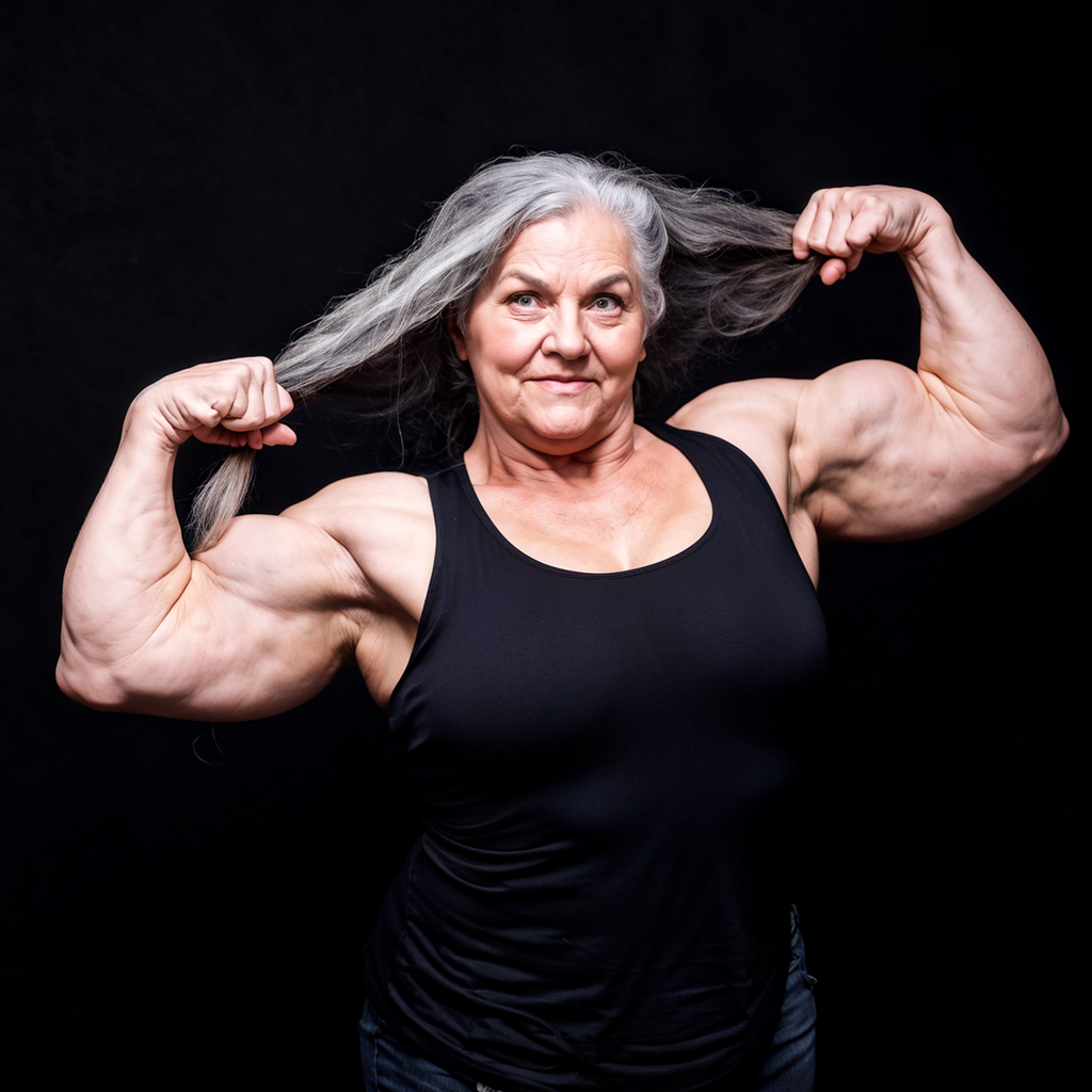 150 year old fat dwarf lady showing her very large deeply ... by Ken ...