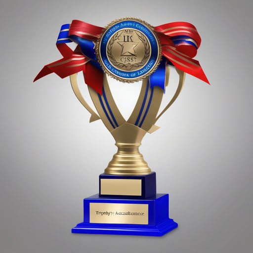 Trophy for academic excellence by ananya none - Playground