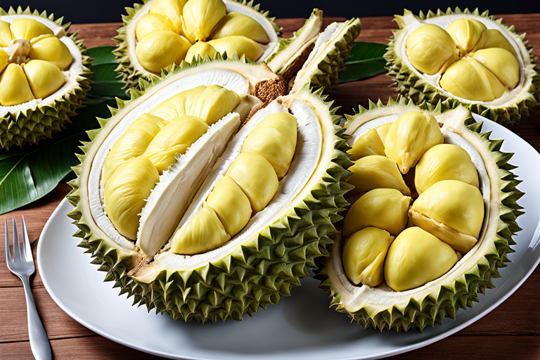1 large three-dimensional and delicious durian by 박하령 - Playground