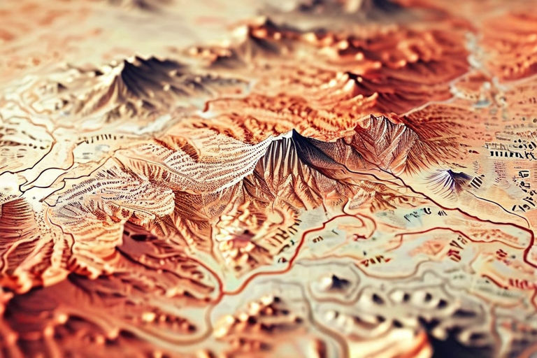 Topographic Map by g amry - Playground