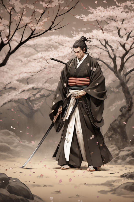 Harakiri scene from a Japanese animation by albasit 21 - Playground