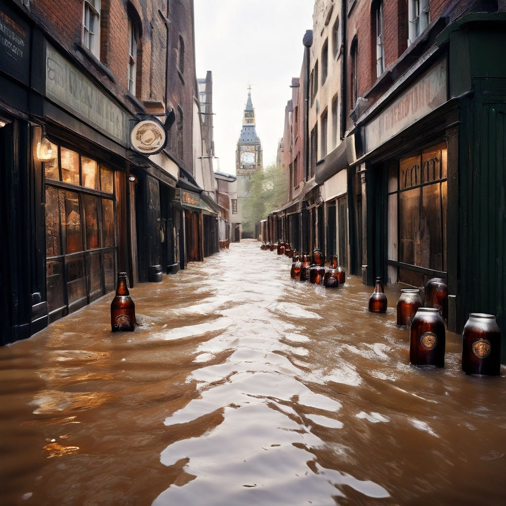 London Beer Flood by Free dom - Playground