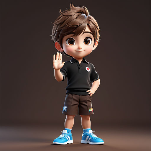 Full body very cute boy by 사다드 - Playground