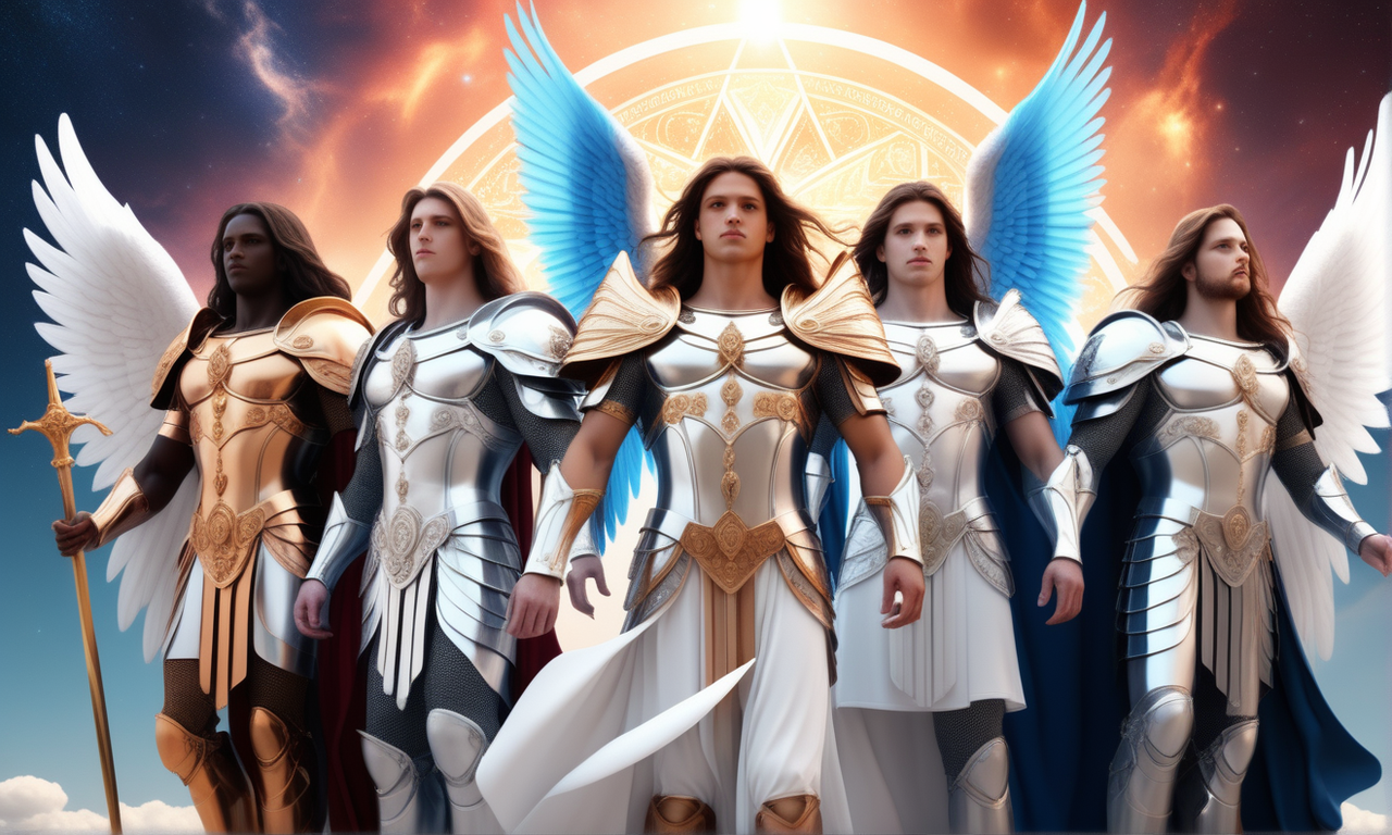 The seven archangels by compañerosdexito - Playground