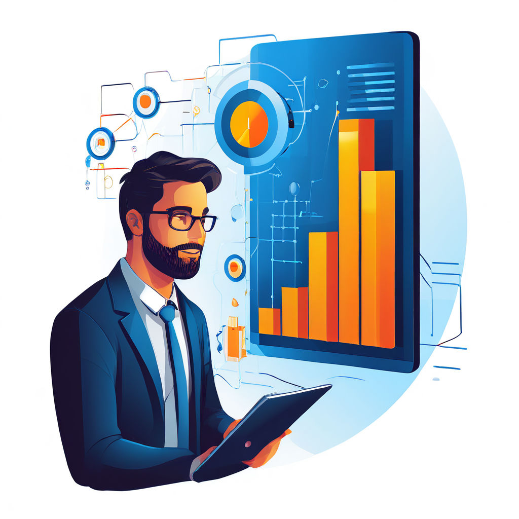 Draw me a graphic to represent Digital Business Development by Scott ...