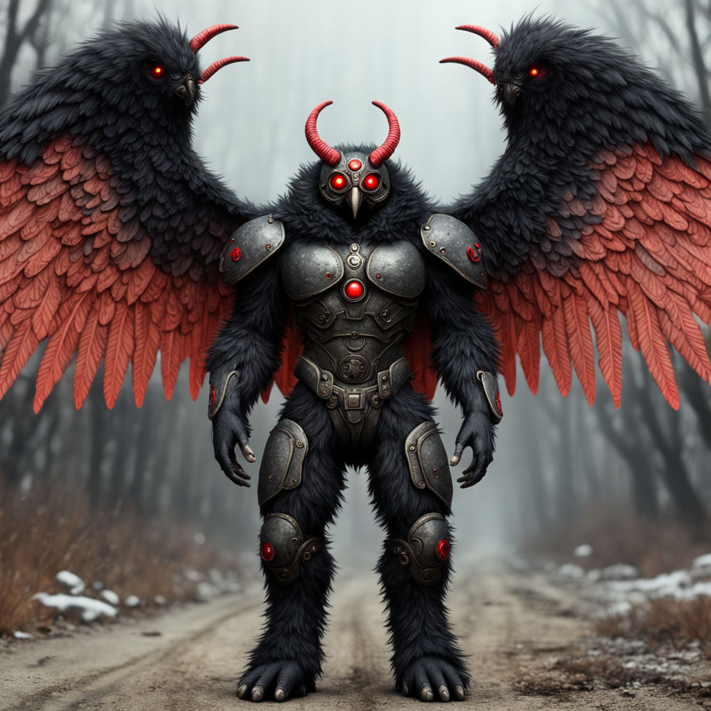 Mothman Fallout universe by M & S L - Playground
