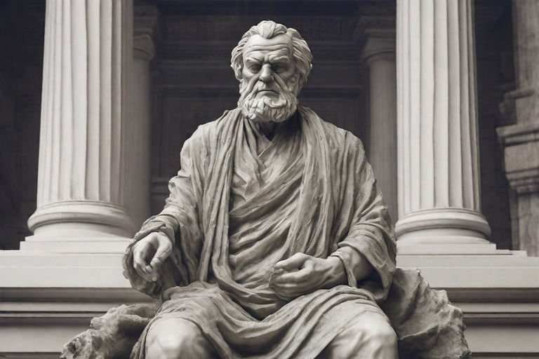 Seneca philosopher statue by TIAGO CHAVES - Playground