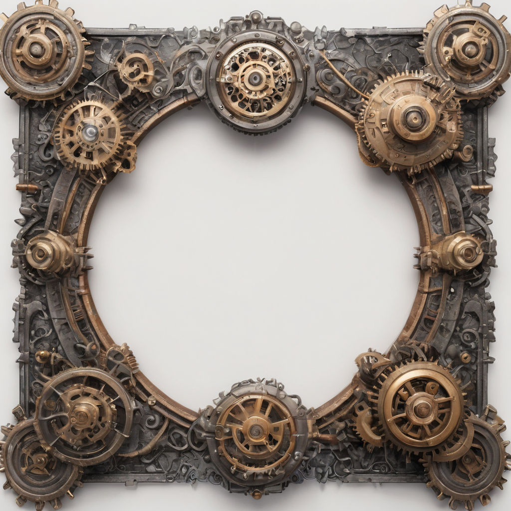 Steampunk frame by Gr AXO - Playground