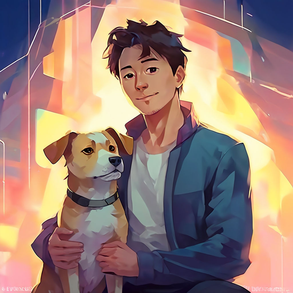 $BYTE elon musks ai dog by Jonno - Playground