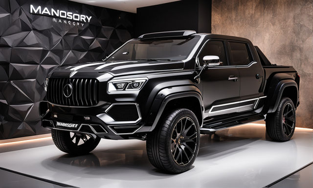 Visualize the(2025 Mansory Pickup Unveiled showcased in a pr... by ...