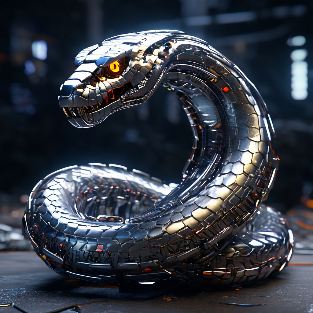 Robotic snake by Екатерина Платонова - Playground