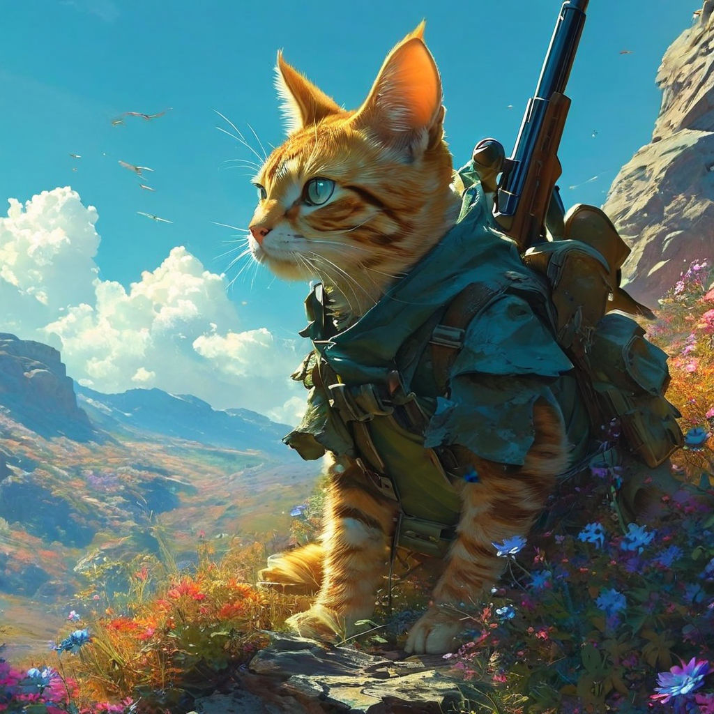 Cat ranger by Matthew Goldstein - Playground