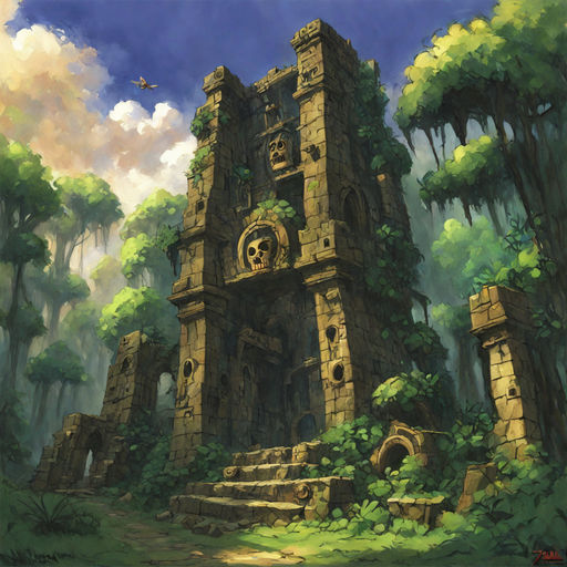 Jungle ruins by Kas03 - Playground