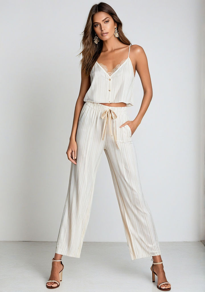 Brazilian top model stands in full-body pose by Sol Morcillo - Playground