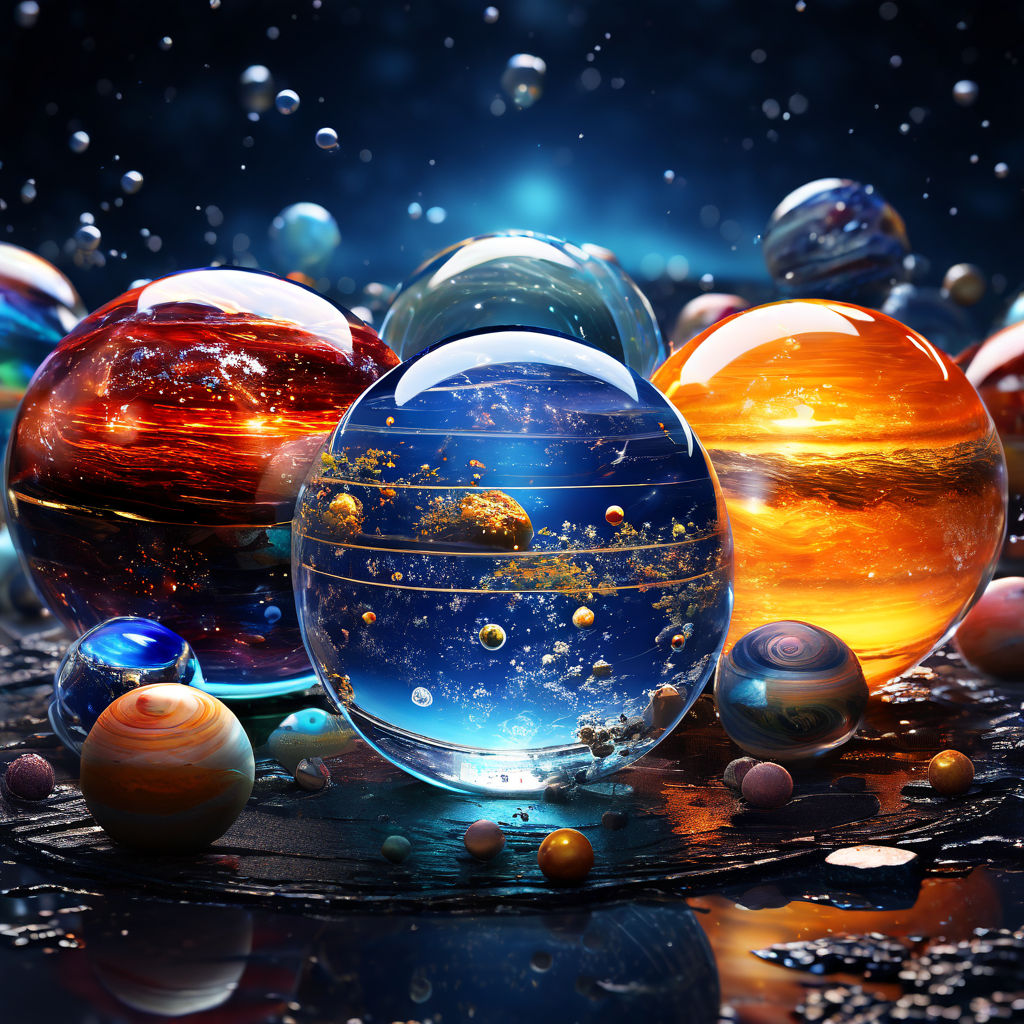 A solar system fill of planets by Solo P - Playground