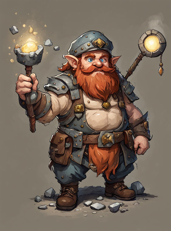 Dwarf Occupation: Miner and Cave Cartographer Occupation: ... by 헌터 ...