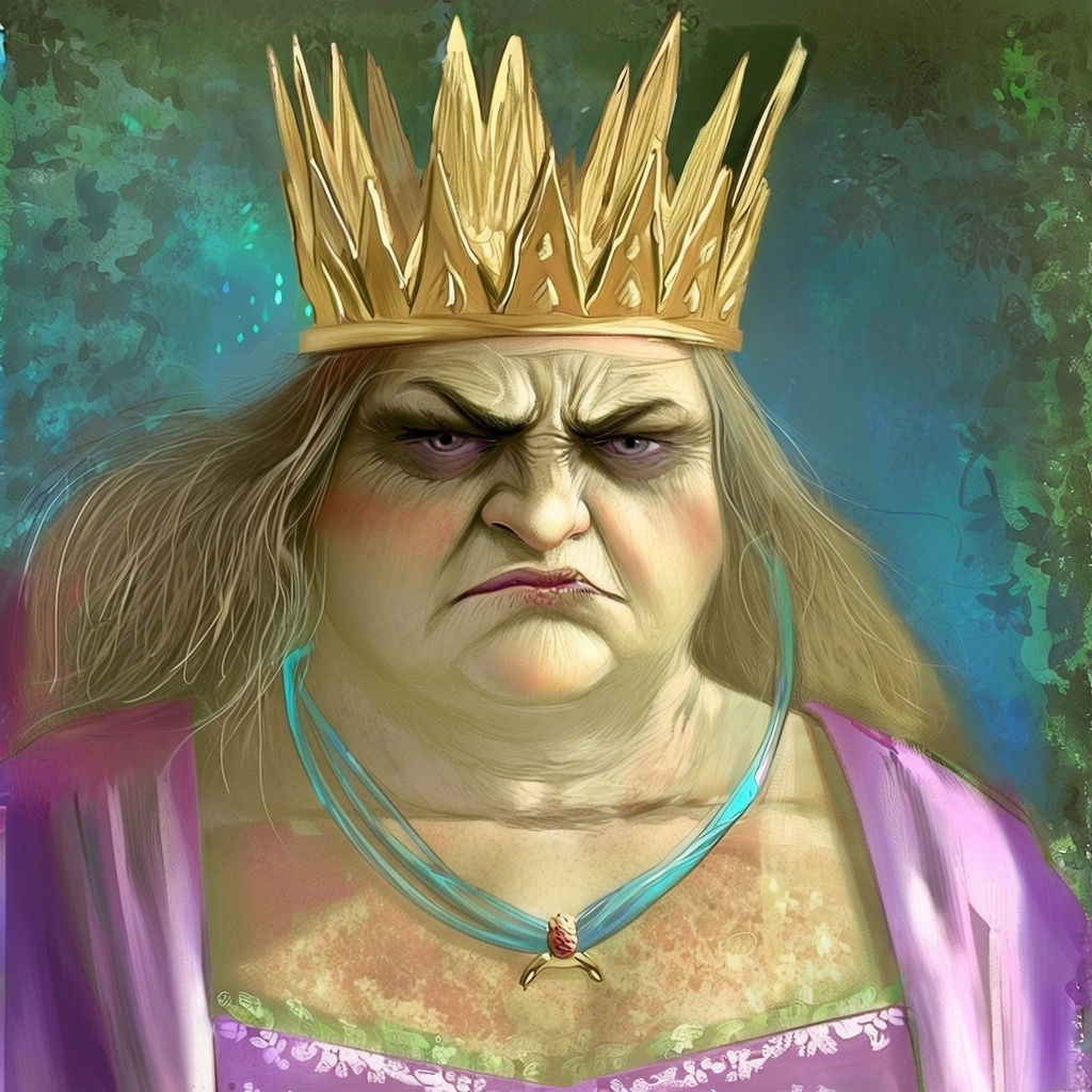 The Grumpy Queen and The Magic Necklace by Subhan - Playground