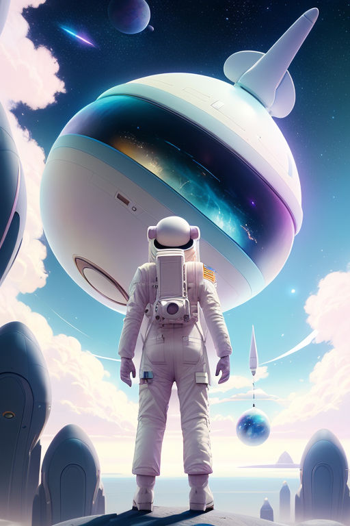 Pastel colour abstract shapes when combined together makes a... by rym ...