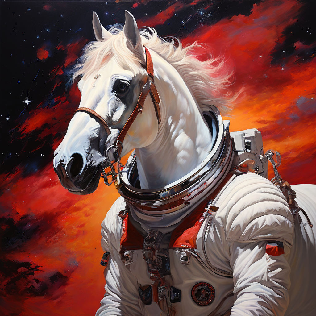 An awe-inspiring stallion by 보노보노 - Playground