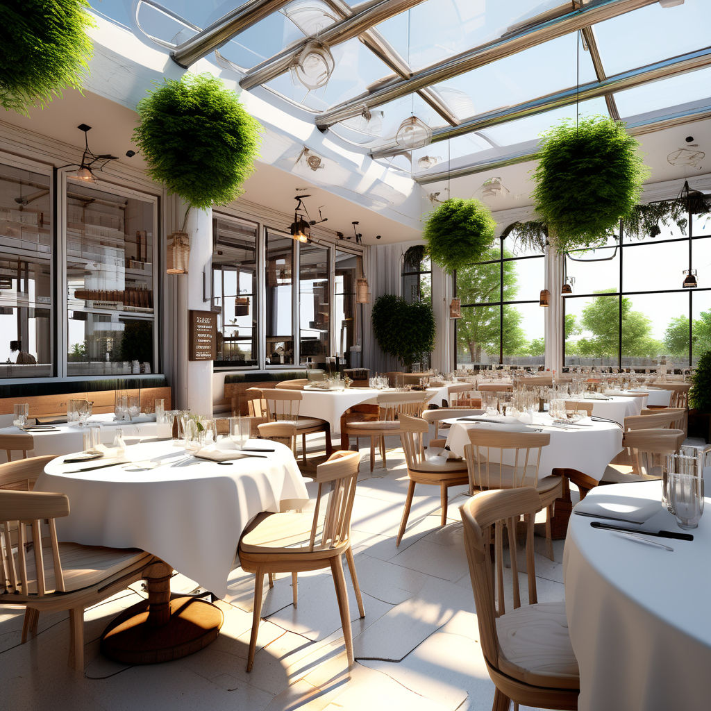 White restaurant by Yousef Abu Alala - Playground