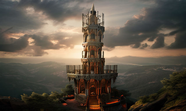 Realistic photography of the tower of Hananeel by Bíblia falada e com ...