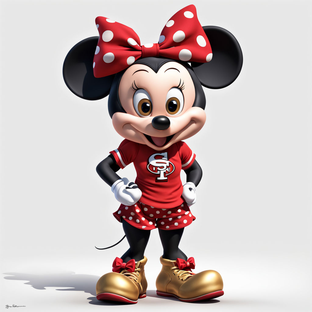 Minnie Mouse in 3D by null - Playground