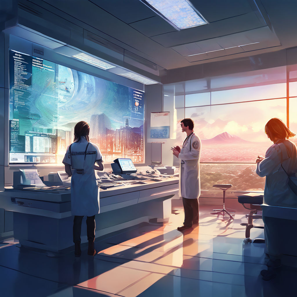 The viewpoint of an ultra-rendered infographic in the visual... by ...