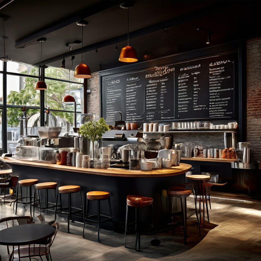 A bustling coffee shop by Deepthi S - Playground