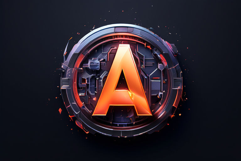 Create images for the logo on 'AI' for my desktop by Chuenjit Junkaew ...