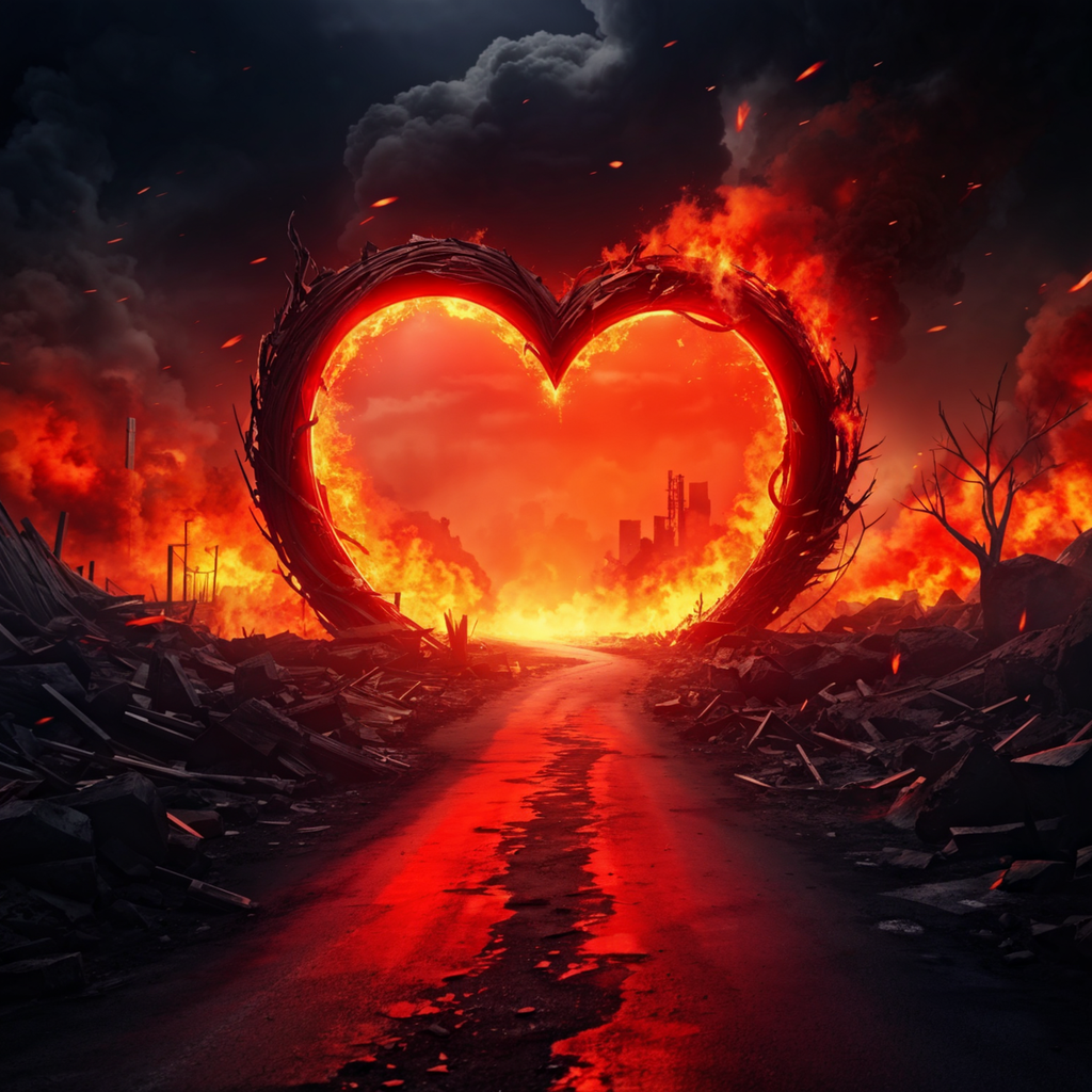 The atmosphere of hell by JASMINE SUN - Playground