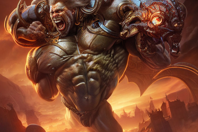 STRONG HERCULES FIGHTING by Easy Life - Playground