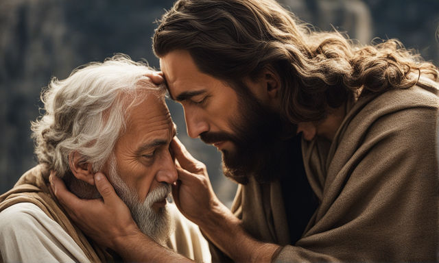 A young adult jesus in ancient christian times places and pu... by ...