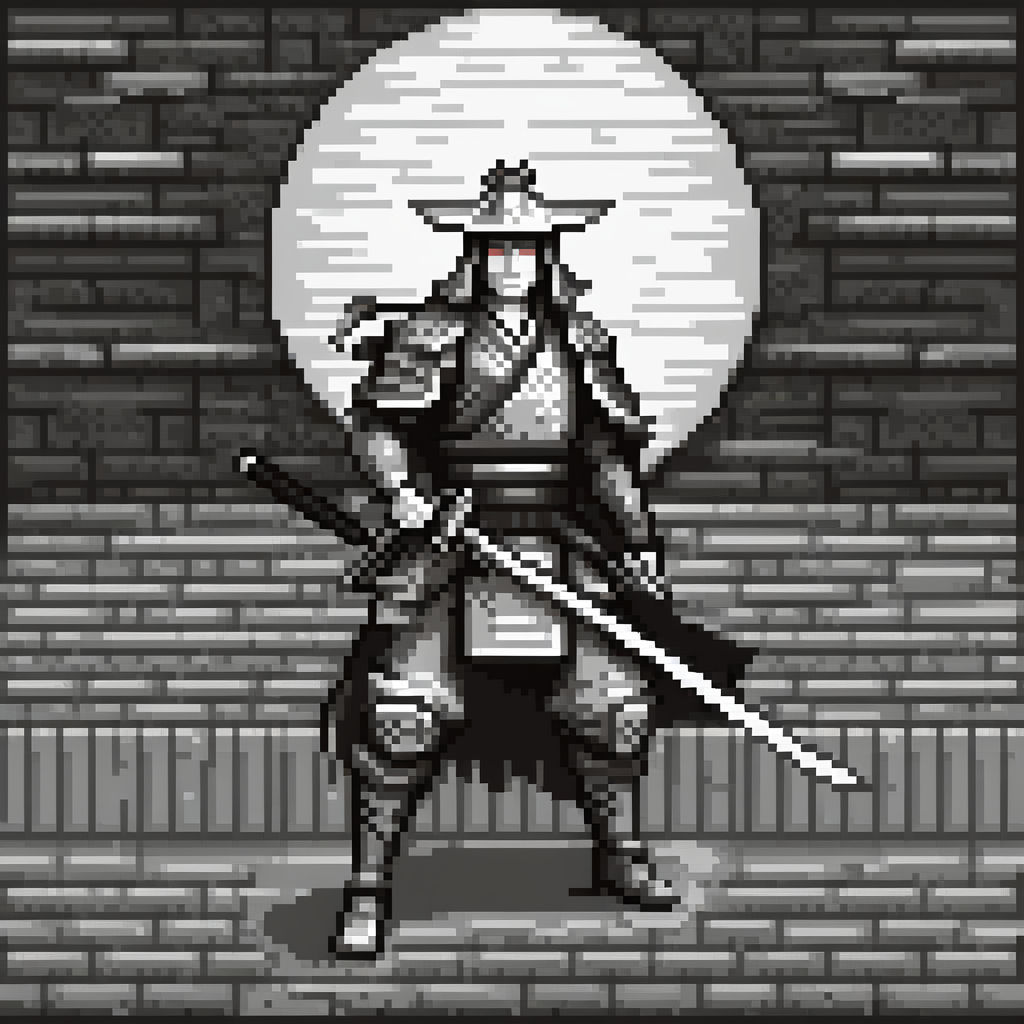 16 bit samurai by Impulse Prints - Playground
